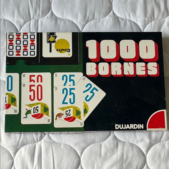 Vintage | Games | Vintage Mille Bornes Card Game Green And Red | Poshmark
